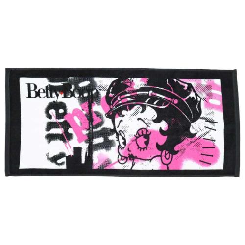 プリントロングタオル フェイスタオル ベティブープ プリティ BETTY BOOP 犬飼タオル プレゼント メール便可生活雑貨 おしゃれ タオル ギフトに 贈り物 プレゼント大人気[ベティちゃん]グッズにまたまた可愛いnewアイテム登場こち...