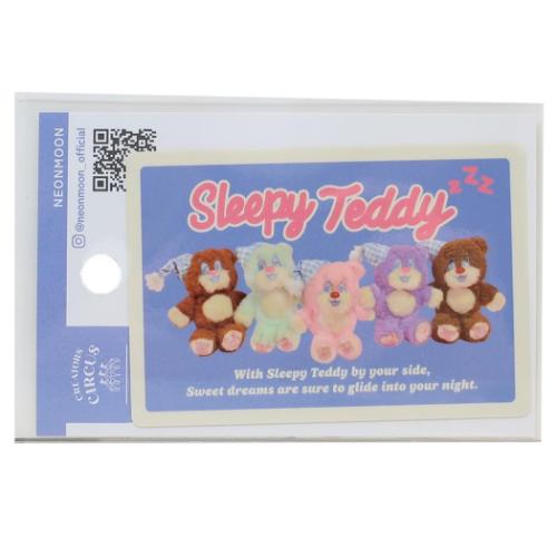 ステッカー ダイカットシール クリエイターズサーカス NEONMOON Sleepy TeddyzZ フロンティア 耐水 耐光 デコシール CREATORS CIRCUS メール便可おしゃれ シール デザイン 文具 文房具 新入学 新学期サ...