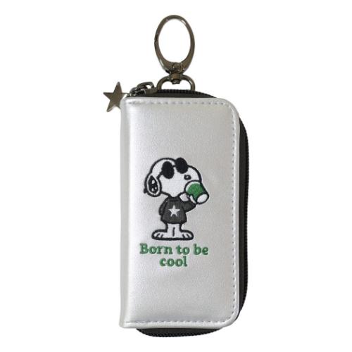 キーケース 鍵ケース スヌーピー ジョークール Born to be cool ピーナッツ カミオジャパン 鍵入れ メール便可毎日使うものだからこそこだわりを 大人可愛い女性向け雑貨大人気[PEANUTS/SNOOPY]グッズにまたまた可愛...