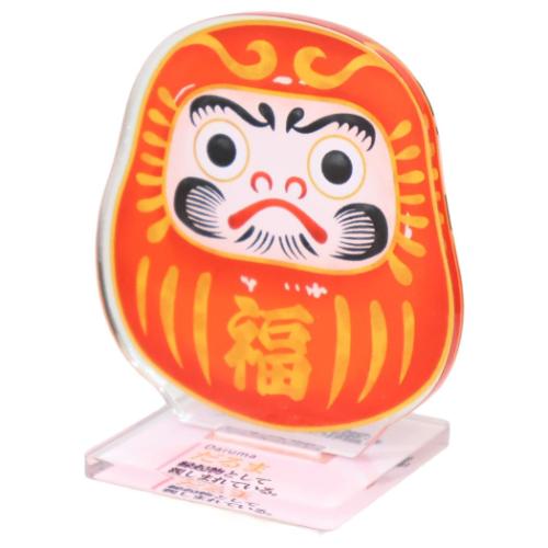 アクリルスタンドスタンプ はんこ 大人の図鑑 だるま カミオジャパン コレクション雑貨 日本製 おもしろ雑貨 はんこ 印鑑 判子 ハンコ 文具 文房具 おしゃれ 雑貨大人も子供も楽しめる[大人の図鑑]グッズにまたまた可愛いnewアイテム登場...