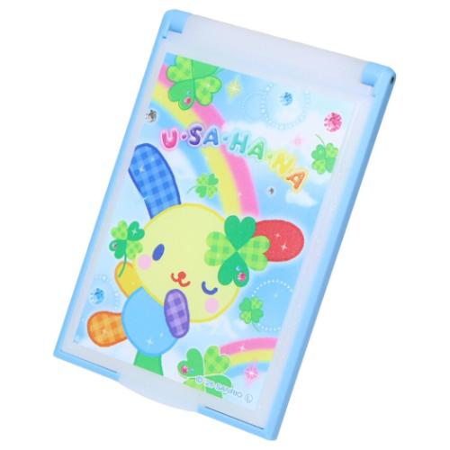 カードミラーS 手鏡 ウサハナ Happy Clover Days サンリオ カミオジャパン コンパクトミラー メール便可生活雑貨 おしゃれ 部屋 手鏡 お祝い ギフトに 日用雑貨大人気サンリオキャラクターからまたまた可愛いアイテム登場こち...