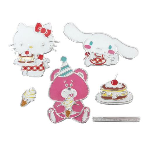 カラフルチャームステッカー ビッグステッカー スイマーxサンリオキャラクターズ ハローキティ シナモロール SWIMMER 三金商事 MEIHO カー用品 メール便可おしゃれ シール デザイン 文具 文房具 新入学 新学期人気雑貨ブランド[...
