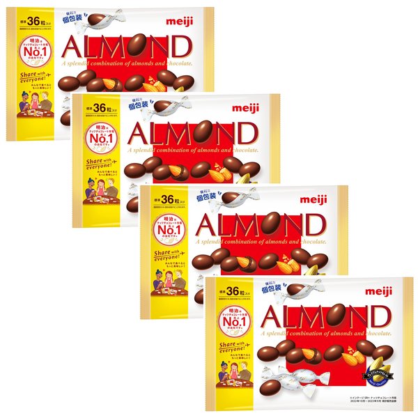 ※他店舗と在庫併用の為、品切れの場合は、ご容赦ください。商品紹介明治　アーモンドチョコレートビッグバッグ　4袋原材料・成分裏面画像参照【特徴】・チョコレート菓子※商品仕様はメーカー都合などにより変更になる場合がございます。最新情報は個別にご...