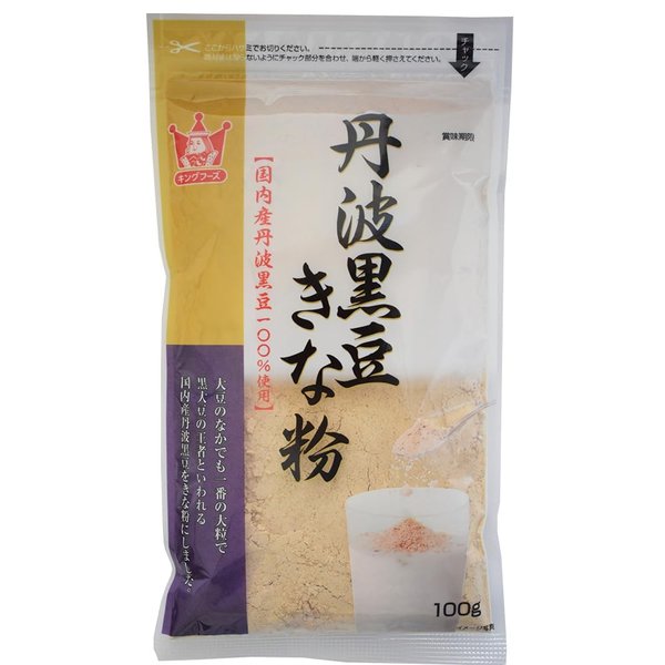 ※他店舗と在庫併用の為、品切れの場合は、ご容赦ください。商品紹介大豆の中でも一番の大粒で黒大豆の王様と言われる国内産丹波黒大豆をきな粉にしました。栄養価の高い丹波黒大豆を使用し、香りにこだわった上質のきな粉です。兵庫県にある会社のため、産地...