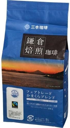※他店舗と在庫併用の為、品切れの場合は、ご容赦ください。商品紹介コーヒー鑑定士が厳選した生豆を日本遺産認定の古都鎌倉で焙煎しました。鎌倉市フェアトレードタウン認定に向けた開発商品です。フェアトレード認証農園産コーヒー豆を100％使用。包材の...