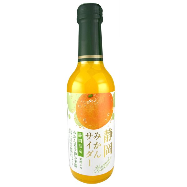 ※他店舗と在庫併用の為、品切れの場合は、ご容赦ください。甘くて美味しい静岡県産の温州みかん果汁を使用した果肉入りのサイダー。柑橘系の爽やかさと炭酸がさっぱりとした口当たり。暑い時期にもゴクゴク飲みたくなるように後味スッキリに仕上げました。完...