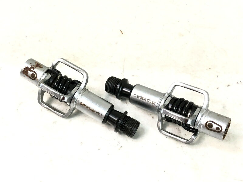 自転車基本情報 商品名 クランクブラザーズ CRANK BROTHERS SPDペダル EGGBEATER1 ビンディングペダル商品種類ペダル参考価格-重量-状態レベル中古：C（使用感あり/キズ、ヨゴレあり）状態説明使用感がややあり、踏み面...