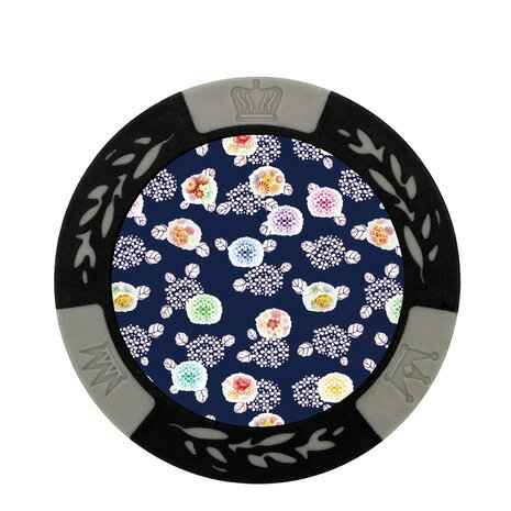 ●素材:プラスチック●中国製●サイズ:直径約40mm●重さ:約20g●リバーシブルタイプ:ビックサイズ●美しい和柄が描かれたカジノチップマーカー。両面同デザインです。【商品の購入にあたっての注意事項】※総柄の商品については、生地の裁断箇所に...