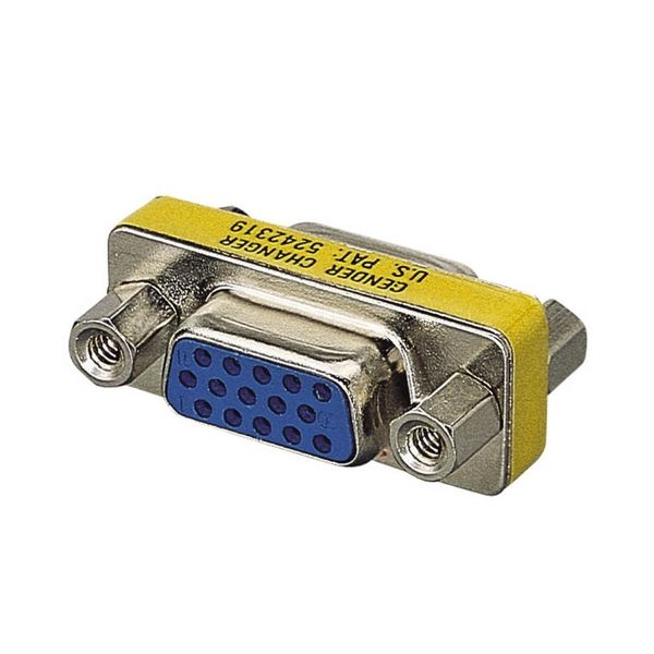 ■商品内容【ご注意事項】・この商品は下記内容×10セットでお届けします。●D-Sub15ピン(ミニ)オスのコネクタを持つケーブルを延長・変換するためのアダプタです。■商品スペックコネクタ形状：D-Sub15pin(ミニ)メス-D-Sub15...