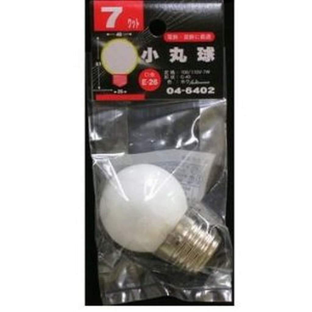 1402610011010 ・広告文責（株式会社ビッグフィールド ・072-997-4317）入数:1個 種別:G40形ミニボール球 光色:ホワイト 口金:E26 定格入力電圧:100/110V ? もっと見るもし希望購入数が買物かごに入ら...