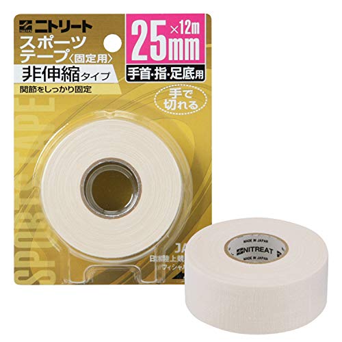 商品名 &nbsp;モルテン　ニトリートコットンテープ（メッシュ／白）ブリスターパック　 &nbsp;商品説明 この商品について 幅:25mm 長さ:12m 入数:1巻入 部位:指・手首・足底 基材:綿 粘着剤:天然ゴム系粘着剤 生産国:日...