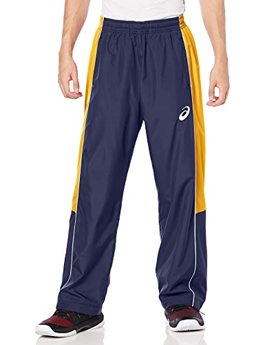 商品名 &nbsp;asics(アシックス )　ウォームアップパンツ　ネイビー/GDXL &nbsp;商品説明 メイン素材: 【表地】ポリエステル100%【裏地】起毛トリコット(ポリエステル100%) 素材構成: 【表地】ポリエステル100...