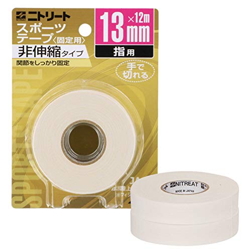 商品名 &nbsp;モルテン　ニトリートコットンテープ（メッシュ／白）ブリスターパック　 &nbsp;商品説明 この商品について 幅:13mm 長さ:12m 入数:2巻入 部位:指 基材:綿 粘着剤:天然ゴム系粘着剤 生産国:日本 ? もっと見る