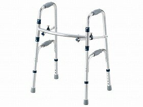 商品名 &nbsp;セーフティーアーム/シルバー/- イーストアイ SAR-C　送料込！ &nbsp;商品説明 セーフティアームは基本の固定型歩行器です。「コの字型」で走行をサポート。「ハの字型」では座位保持や立ち上がり用の手すりとしてサポ...