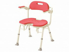 商品名 &nbsp;折りたたみシャワーベンチIU/レッド/- アロン化成 536332　送料込！ &nbsp;商品説明 ○ポイント1 片手ですばやく折りたため、自立します座面後方の持ち手を上に引きあげるだけの簡単操作で、コンパクトに折りたた...