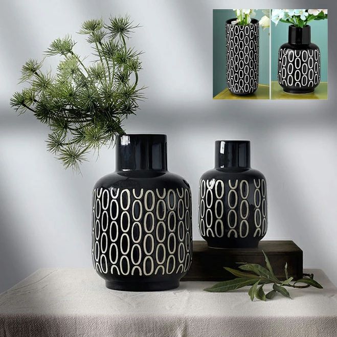 ※商品情報 色：ブラック サイズ:詳細図をご覧ください 材質：陶器 ※ご購入頂前にかならずご確認下さいませ。 ※商品ページに記載のサイズと商品タグに記載のサイズは、採寸方法の違い（ヌード寸法・製品寸法）により表記が異なる場合がございますので...