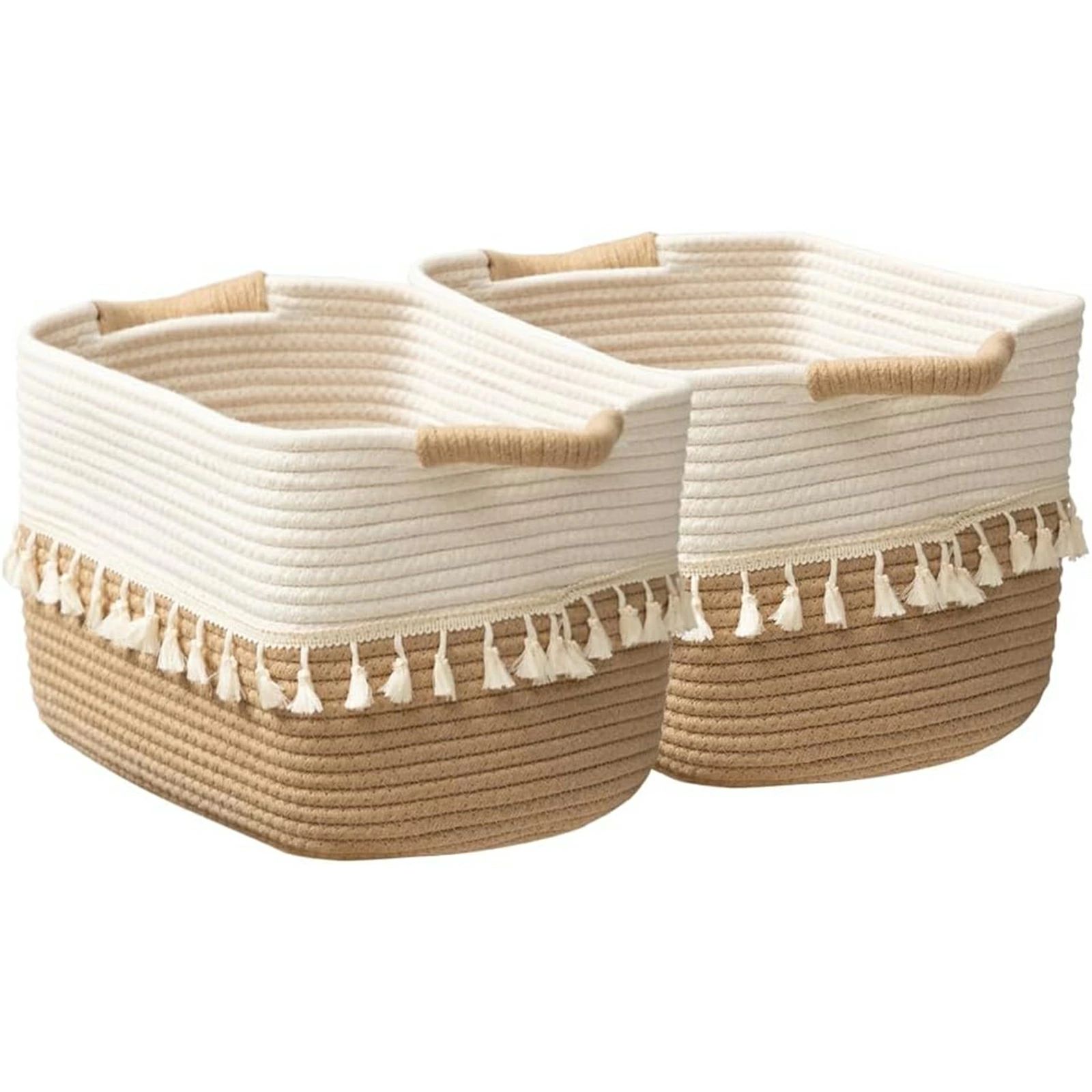 💕【忙しい毎日に寄り添う、暮らしのリズムを整える収納】帰宅後すぐ、散らかった雑誌や郵便物をそっと入れるだけで、空間が一気に整います。カゴ 収納としてだけでなく、「片づける」という行為がストレスではなく、自然な習慣に。リビング...