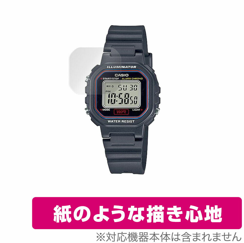 カシオ「CASIO LA-20WH シリーズ」に対応した紙に書いているような描き心地の液晶保護シート！ 書き味向上紙のようなタイプ OverLay Paper(オーバーレイ ペーパー)！ 表面の特殊加工により、まるで紙に書いているような描き...