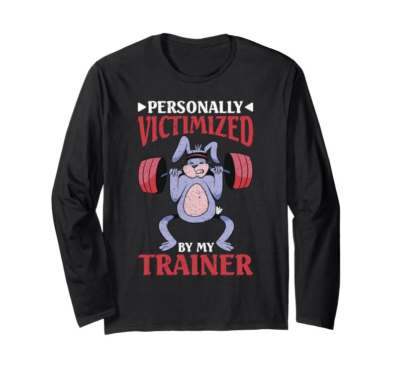 Personally Victimized By My Trainer 長袖Tシャツこの Personally Victimized By My Trainer デザインは男性にも女性にもぴったりです。イベントや友人との会合、パーティーなど...