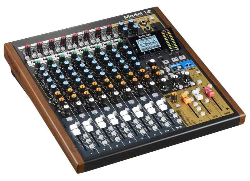 TASCAM(タスカム) Model 12 12トラックMTR USBオーディオインターフェース DAWコントローラー HUI/MCU MIDI Pro Tools Logic Pro Cubase8 XLRマイク入力(+48V対応)/10...