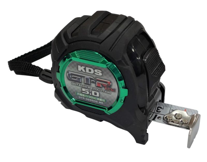 ムラテックケーディーエス(Muratec Kds) ムラテックKDS 裏目盛が揃った見やすいテープの両面目盛コンベックス 剛立G テープ幅25mm長さ5m 尺相当目盛(1/33m目盛)付 プロテクター付 GTR-G2550S MR裏目盛が揃...