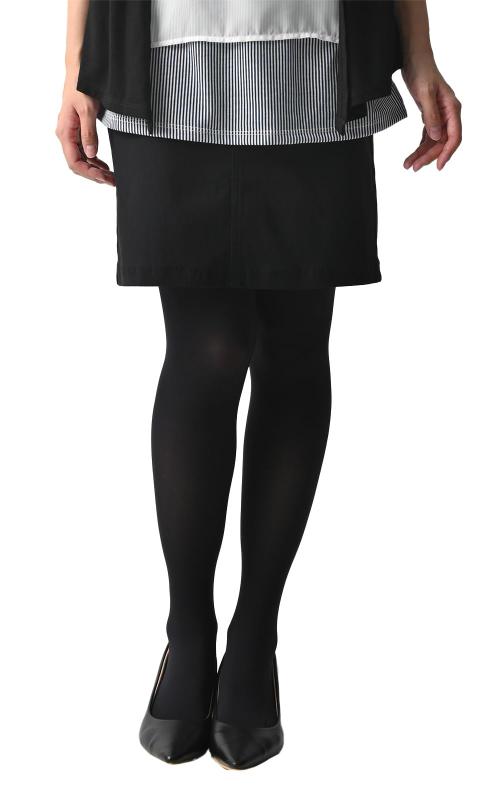 [JANJAM] 大きいサイズ レディース ゆったりタイツ 50デニール マチ無し 薄地 日本製 レッグウェア 夏用 インナー太ももの窮屈感ナシぐんぐん伸びる50デニールゆったりタイツ。サッと汗を吸い脚を爽やかに保ちつつ嫌なスカートのまとわ...