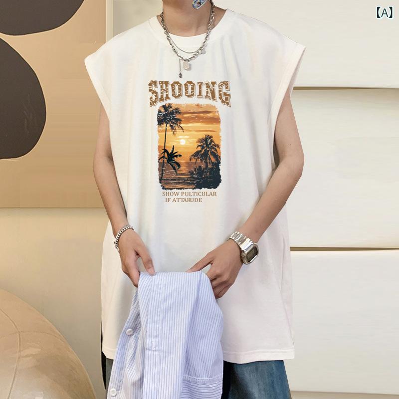 ・カテゴリ: Tシャツ・スタイル: 韓国風・シルエット: ルーズフィット・柄: 英字、プリント・主な素材: 綿90%以上95%以下・着用シーン: 日常・仕様: プリント・厚さ: 薄手・対象: 青少年・カラー展開: ホワイト、ブラック、ダーク...