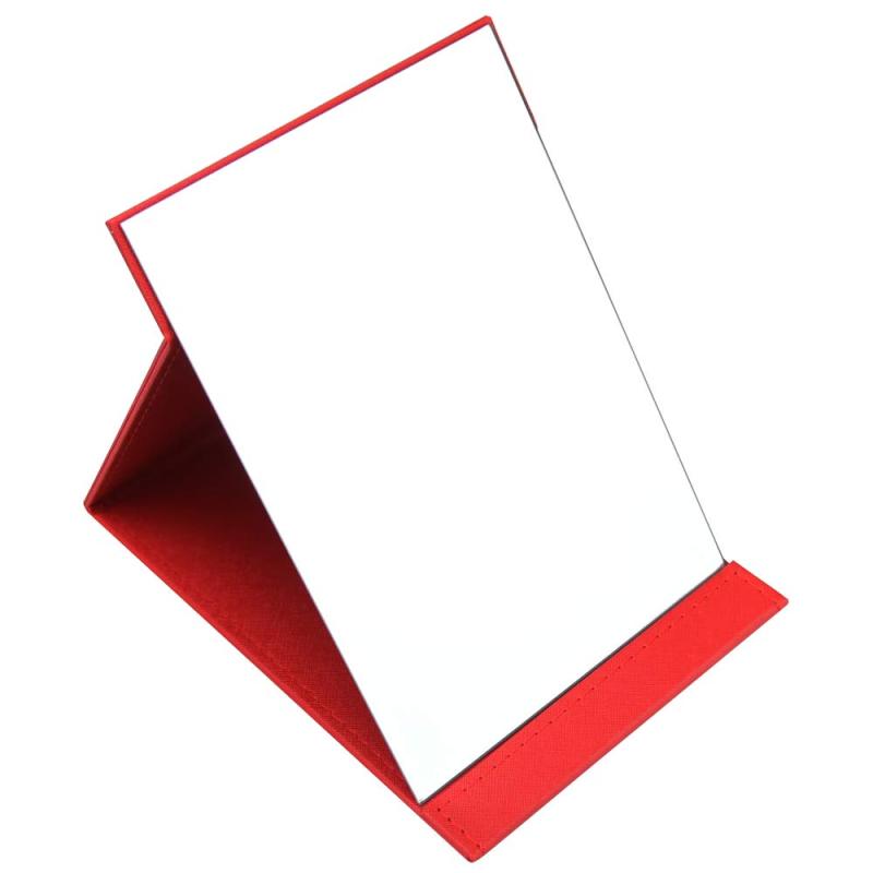 AINetJP 折りたたみ式 スタンドミラー 化粧鏡 卓上 角度調節 PUレザー シンプル持ち運びに便利折りたたみ式スタンドミラーです。外装にはPUレザーを使用し高級感があるシンプルなデザインになっています。PUレザーが滑り止めの役割も果た...