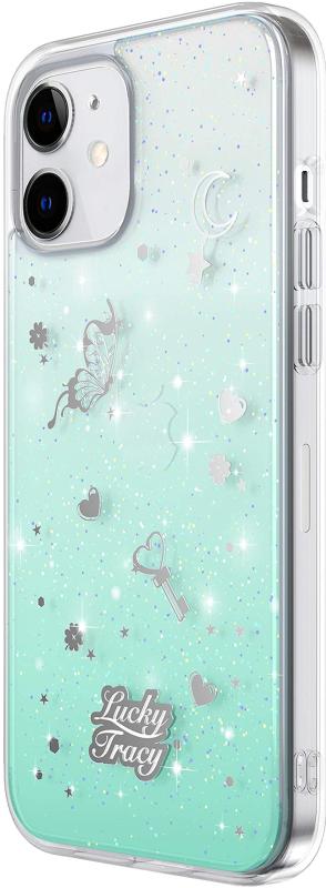 SwitchEasy Lucky Tracy for iPhone (2020) 5.4inch (Transparent Black)