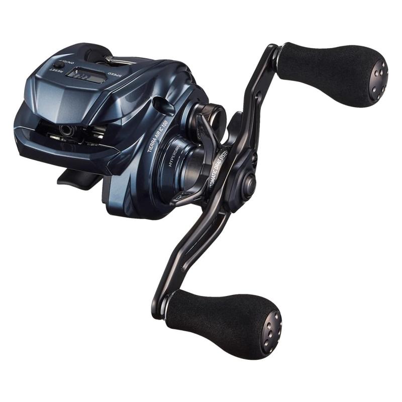ダイワ(DAIWA) カウンター付きベイトリール TIERRA AIR(ティエラ エアー) IC 100H/100HL/100XH/100XHL 各種 (2024年モデル)