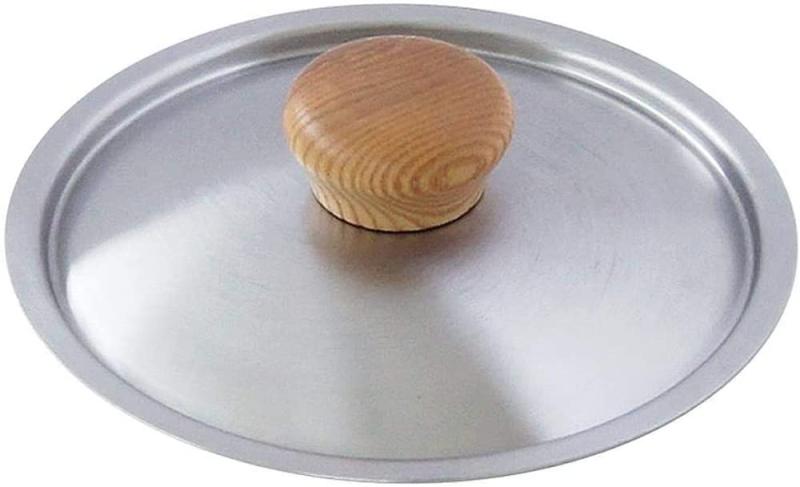 ウルシヤマ金属工業 ステンレス蓋 フライパン鍋用 ツマミ 木製