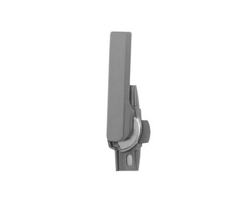 ハイロジック W-03R-BZLV空掛防止クレセント大グレーR T38 94738部品名:W-03R-BZLV<br>サッシ:アトモス/デュオ<br>用途:空掛け防止クレセント窓部品(大)<br>カラー:...