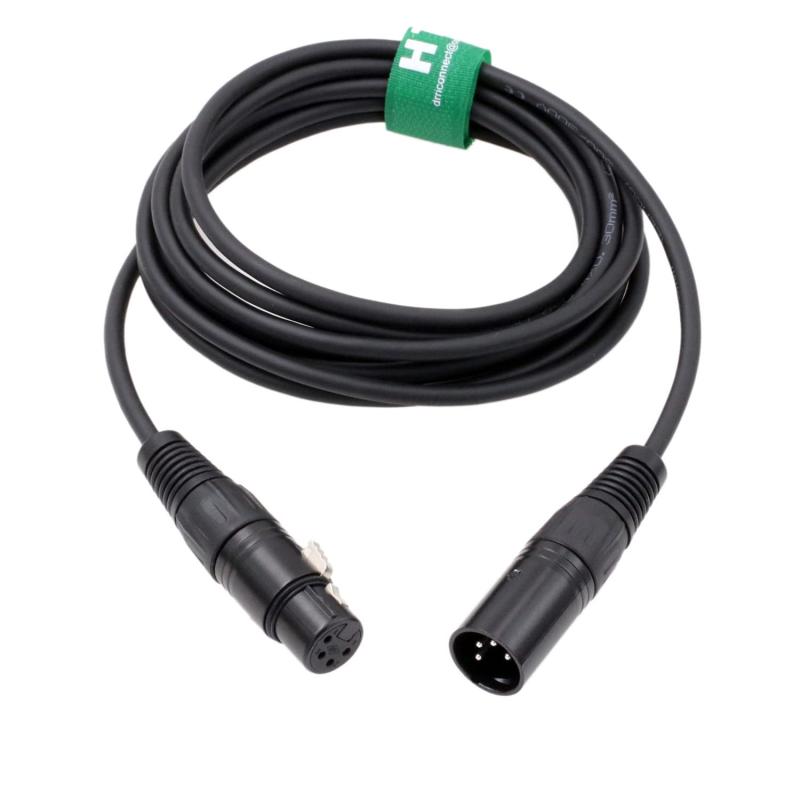HangTon マイク レコーダー ミキサー ヘッドホン アンプ バランスオーディオケーブル 4ピン XLR オス-メス XLR 4ピン (3メートル)ヘッドホンアンプ、ヘッドフォン、レコーダー、ミキサー、マイク用のバランスオーディオケーブ...