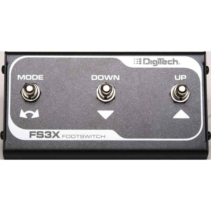 【】 DIGITECH デジテック / フットスイッチ [ FS3X ]FS3Xは、DigiTechの様々な製品の拡張ペダルとして対応しています。UP / DOWN選択、モード変更、ループ選択、自動START / STOP等の機能性と便利な...