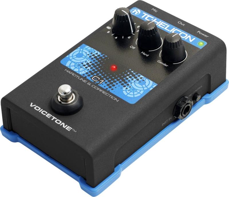 ティーシーエレクトロニック(Tc Electronic) TC-HELICON VoiceTone C1 ボーカル用エフェクター (TCヘリコン ボイストーン C1)マイルドからワイルドへ、ピッチ補正MIC-Controlは、TC-Heli...