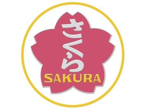 KB NEW CHOKIN 彫金ヘッドマーク マグネット さくら直径75mm