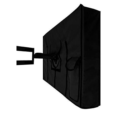 屋外TVカバー22インチから75インチTV用の防水UVフラットスクリーン保護カバー屋内防塵UCARE家具カバーはほとんどのマウントとブラケットに適合ブラック✰ユニバーサルフィット：サイズ：19 * 24 * 4in / 48 * 61 * ...