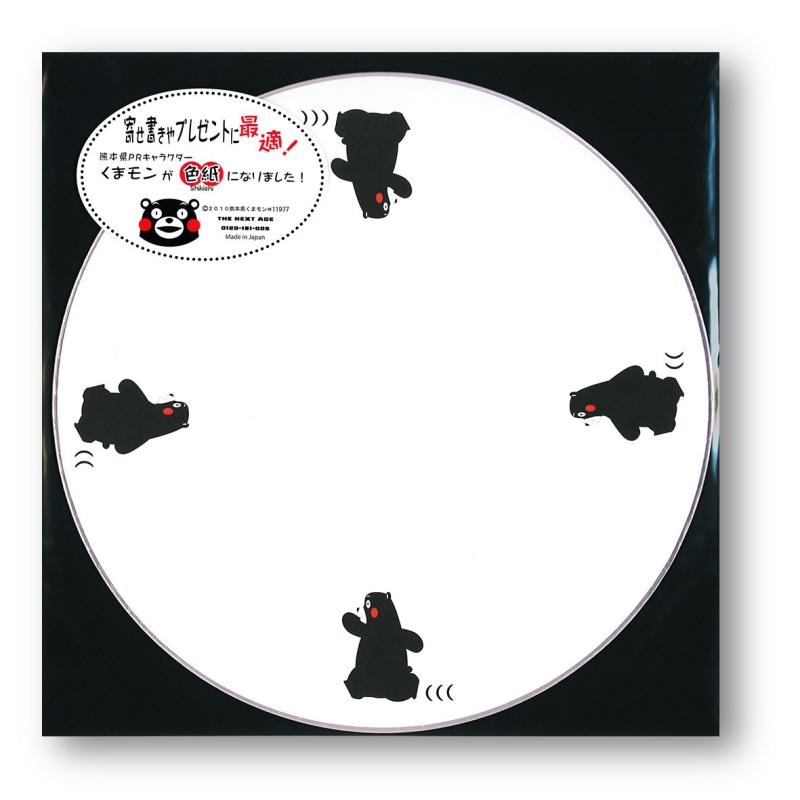 シノコマ くまモン 色紙 1枚入り