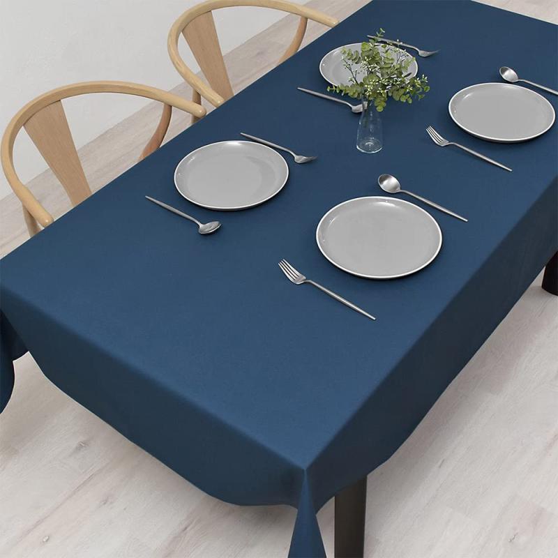 スタイルデコール(STYLE Decor) テーブルクロス 綿100% おしゃれ 長方形 北欧 142×210cm スタンダード 無地 ネイビー ブルー W4702720素材: 綿100%お客様のモニター設定やPCの機種、室内環境等により、...