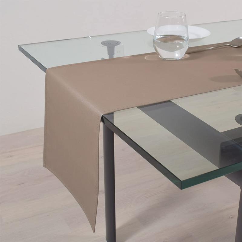 テーブルランナー ラミネート 防水 北欧 テーブルセンター 180cm 拭ける 無地 ベージュ スタイルデコール W2703520サイズ:　タテ：約180cm／ヨコ：約30cm 商品によってサイズに多少の誤差がございます。予めご了承ください...