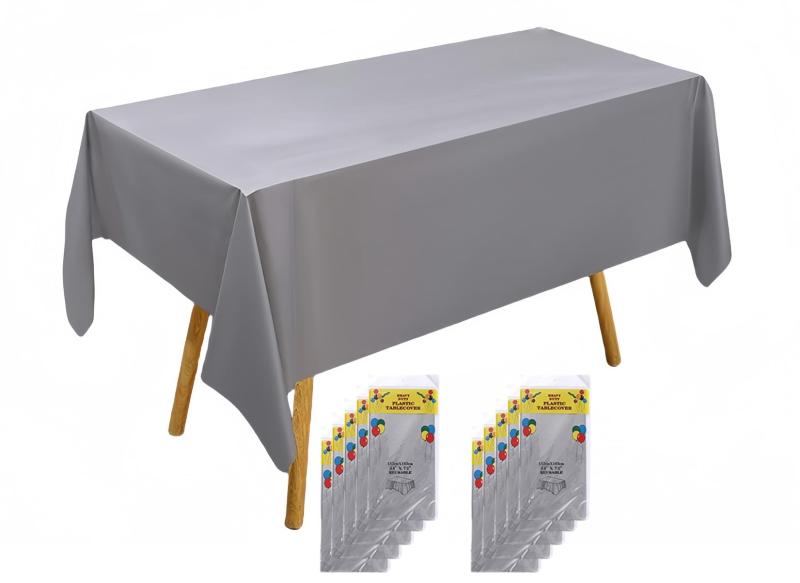 Haverain 10枚入り テーブルクロス 使い捨て 135*270cm 長机用 長方形 防水 防油 撥水 手入れ簡単 多用途 おしゃれ シンプル テーブルカバー 食卓 パーティ 会議 展示会 イベント セレモニー アウ誕生日会、結婚式、...