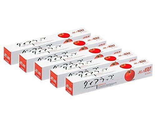 三菱樹脂 ダイアラップ 30cm×100m×5本入サイズ　　　：30cm x 100m生産国 　　：日本耐熱温度　　：130度耐冷温度　　：-60度材質・原材料：塩化ビニル樹脂