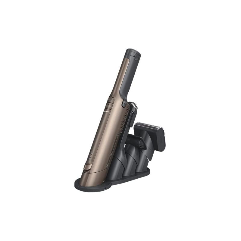 Shark シャーク 掃除機 ハンディクリーナー コードレス EVOPOWER EX WV415Jどこにでも置いておけるコンパクトなプレミアムデザイン：最新のカラートレンドを採用。インテリアデコレーションのように空間に馴染み、光に映えるプレ...