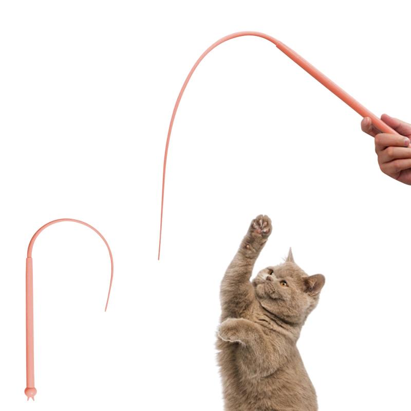[Beloved] 猫じゃらし 猫 おもちゃ 人気 ネズミのしっぽ 猫じゃらし ねずみのしっぽ 猫 鼠の尻尾 釣り竿 猫用おもちゃ 安全シリコン 猫 ネズミおもちゃ 無害 噛むおもちゃ ストレス発散 肥満対d
