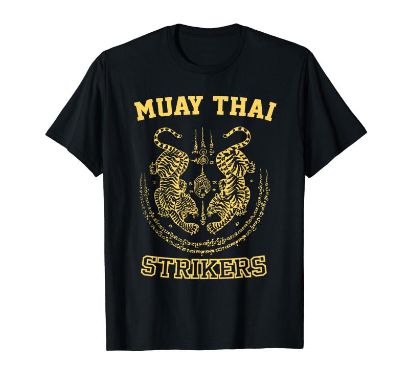 Muay Thai Tiger Sak Yantムエタイキックボクシングファイター タイガー・サック・ヤントMMA Tシャツムエタイキックボクシングファイター タイガー・サック・ヤントMMAMuay Thai Kickboxing Figh...