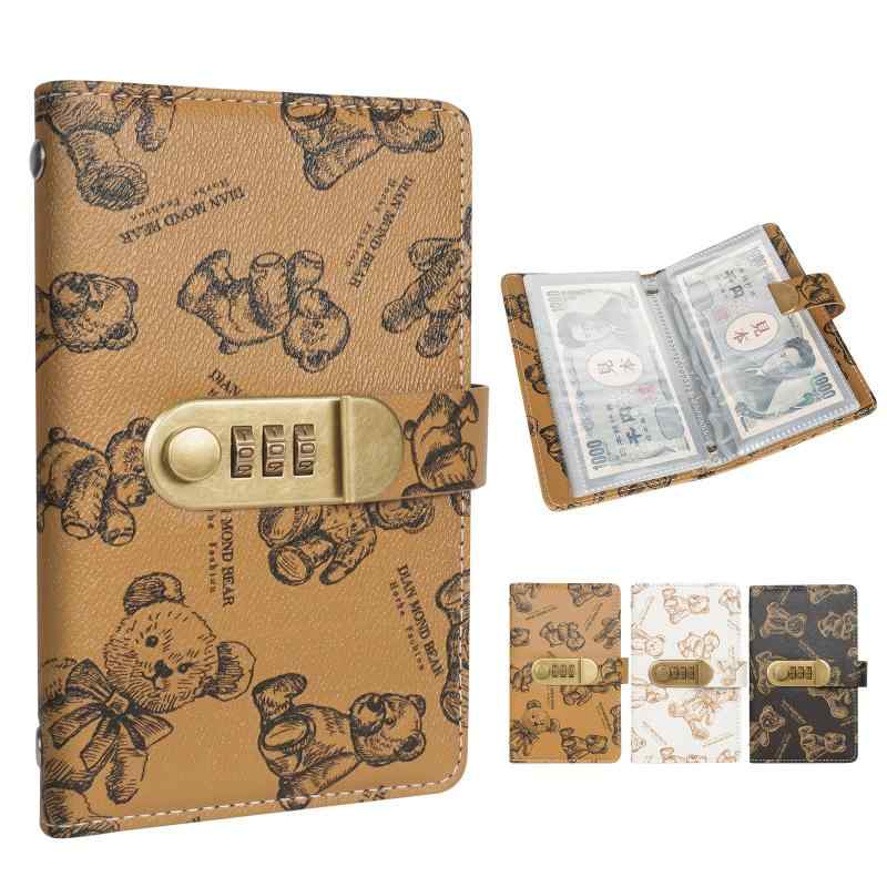 お札 貯金箱 お金仕分け 100枚収納可能 貯金ファイル 貯金バインダー 貯金手帳【大容量で現金100枚を収納可能】：目標額「100万円」の貯金が可能で、内側のページが50ページあり、現金100枚を積み重ねることができます。とコンパクトなが...