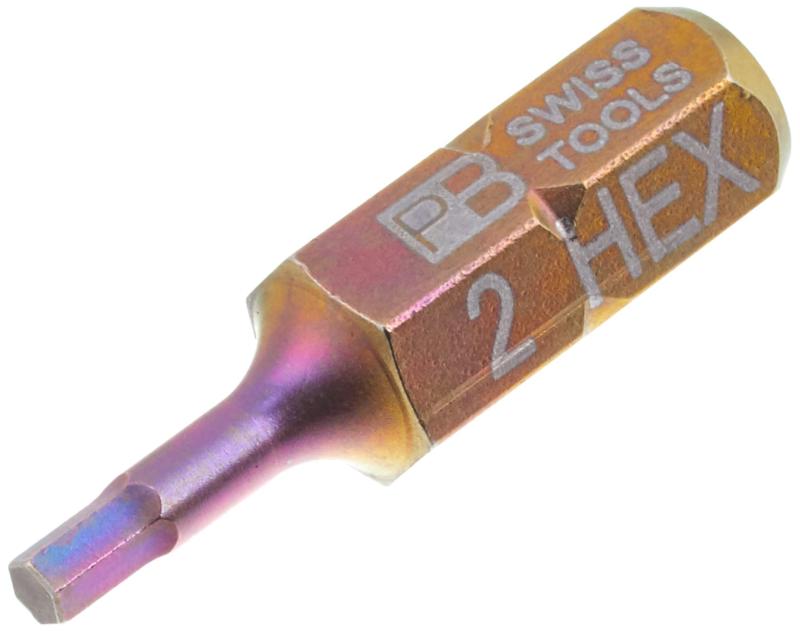PB SWISS TOOLS C6-210-2 六角ビット全長(mm)：25 対辺(mm)：2 差込角：1/4インチ(6.3mm)hex 刃先：[[(+)]]0 差込角：1/4インチ(6.3mm)hex 刃先：［［＋］］0シャンク径：6.35mm