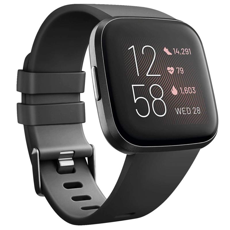Vancle コンパチブル Fitbit Versa/Versa 2/Versa Lite バンド 交換ベルト 交換用バンド 柔らかい シリコンバンド スポーツバンド 調節可能対応機種：Fitbit Versa / Fitbit Versa...