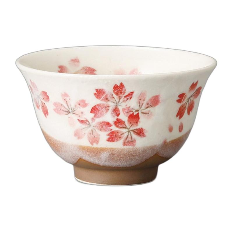平安桜反千茶 [ 9.5×5.8cm・180cc ] | 煎茶 |[ 9.5×5.8cm・180cc ] 陶磁器