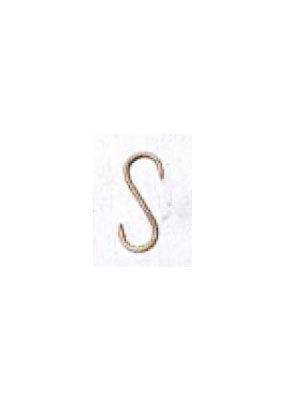 AUTENTICO Sフック（10cm）壁掛け アイアンフック po-62972サイズ：巾4×高10cmS字部分内寸：2.5cm素材：アイアン